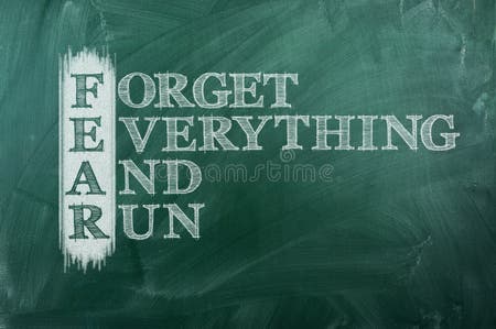 Fear acronym stock photo. Image of fear, text, inspiration - 44534718