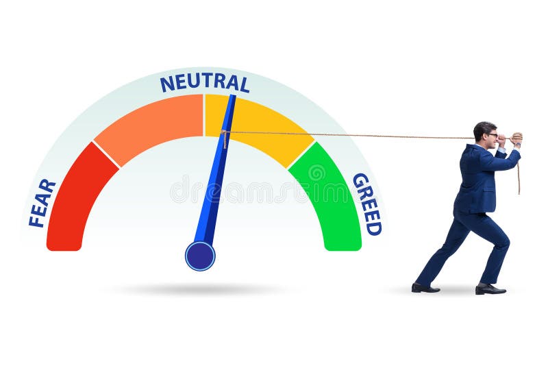 Fear and Greed Investor Behaviour Concept Stock Photo - Image of chart ...