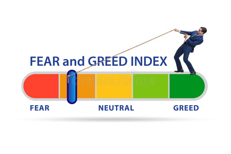 Fear and Greed Investor Behaviour Concept Stock Photo - Image of ...