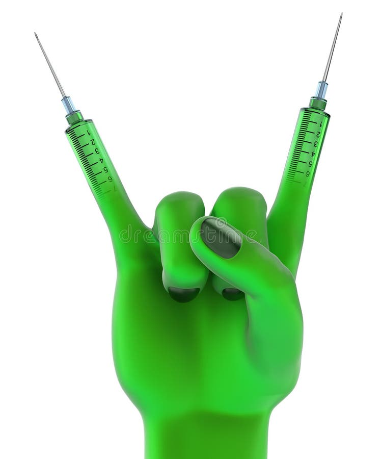 Trypanophobia Concept, Cartoon Illustration Stock Vector - Illustration ...