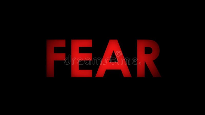 Text - ``do Not Fear The Future`` Stock Vector - Illustration of ...