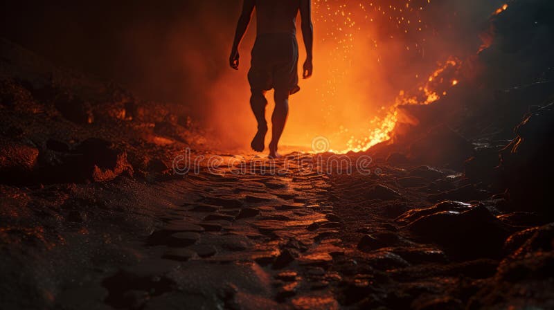 Coals Hot Walking Stock Illustrations – 18 Coals Hot Walking Stock ...