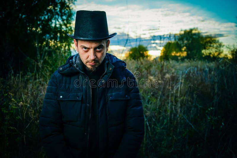 Fearless man stock photo. Image of male, portrait, scary - 103414770