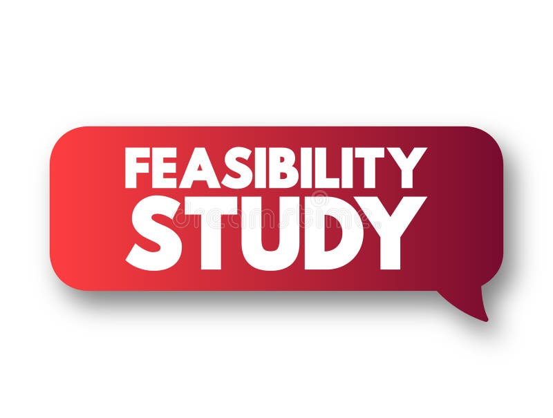 Feasibility Study - Assessment of the Practicality of a Proposed ...