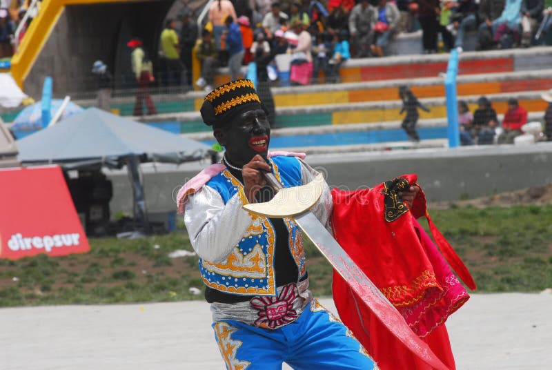 The Feast of the Virgin of Candelaria in Puno Peru Editorial Stock ...