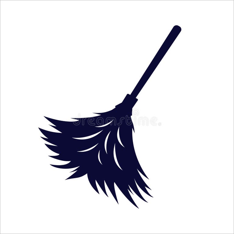 Feather Duster Icon Design Vector Flat Isolated Illustration Stock ...