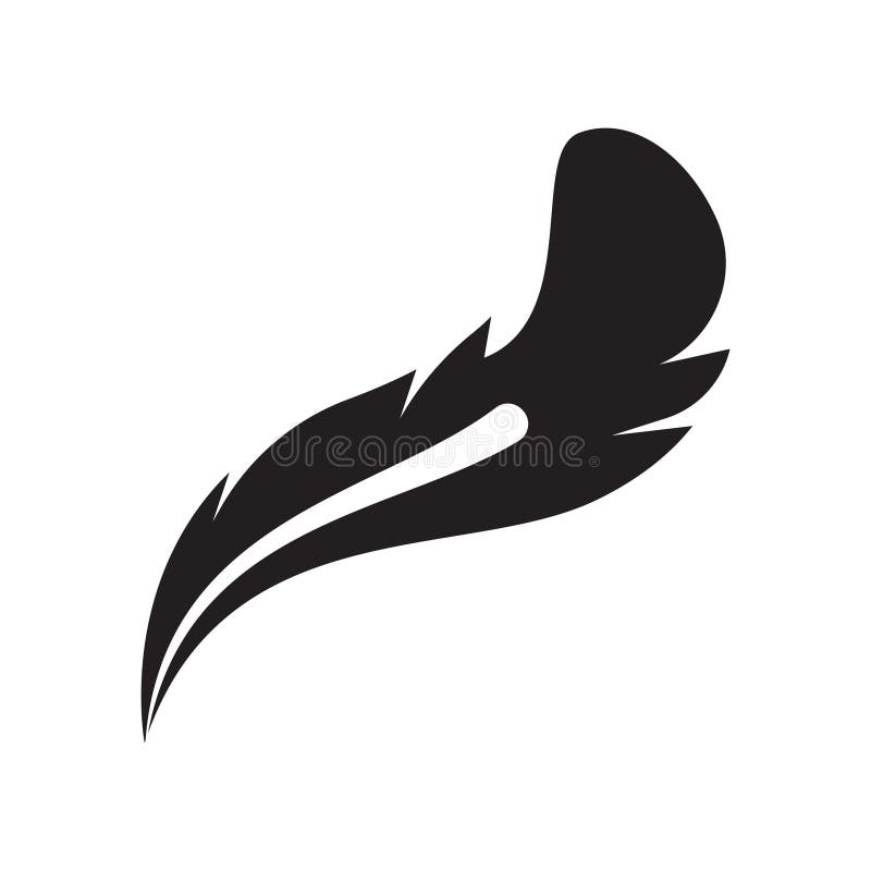Black Feather Logo