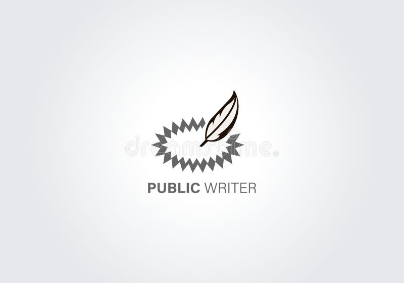 Feather Logo and Icon Vector Template. Writer Logo Design Template ...