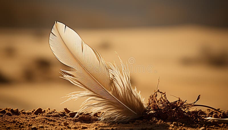 Feather Quill Pen, a Symbol of Creativity and Elegance Generated by AI ...