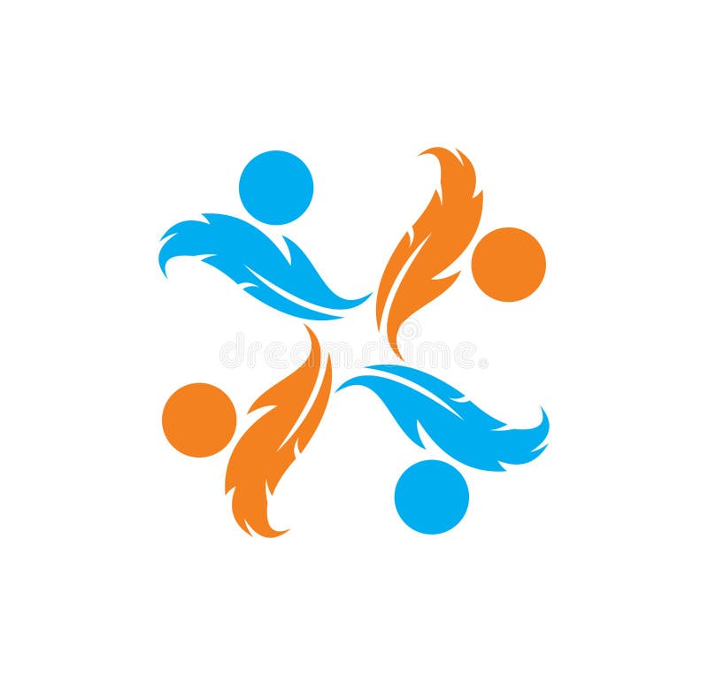 Rotation logo stock illustration. Illustration of commercial - 16343844