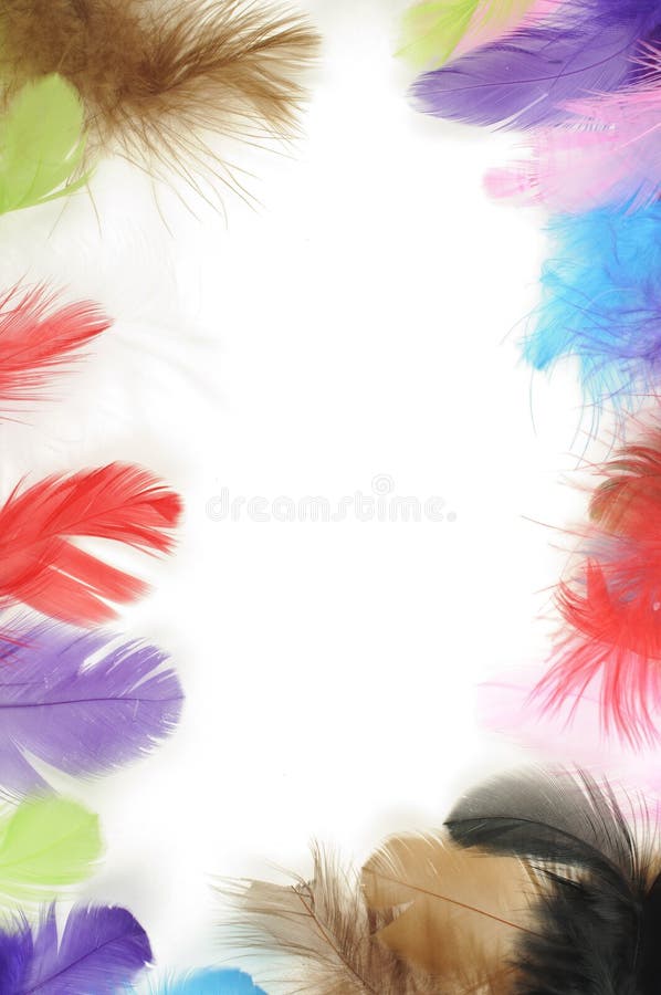 Feathers frame stock photo. Image of effect, frame, romance - 28136968