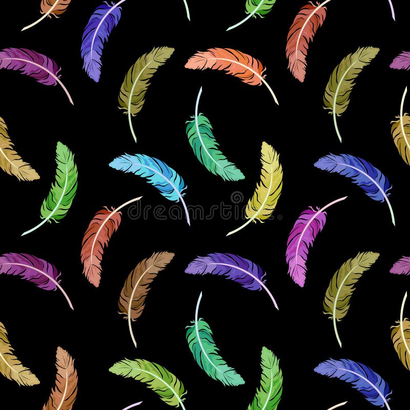 Feathers fan stock vector. Illustration of indian, icon - 17192900