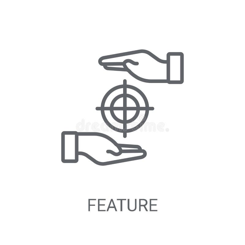 Feature Icon. Trendy Feature Logo Concept on White Background Fr Stock ...