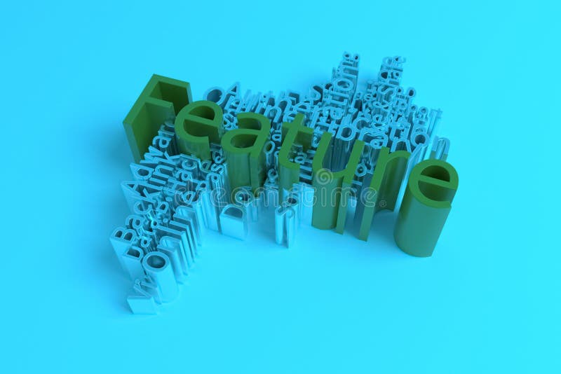 Feature, ICT, Information Technology Keyword Words Cloud. for Web Page ...