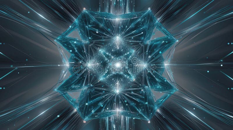 Featured Abstract Data Visualization in Round Shape Stock Illustration ...