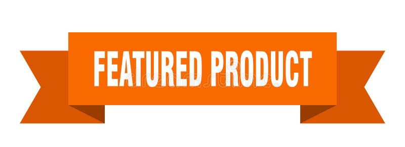 Featured Product Banner Template. Featured Product Ribbon Label. Stock ...