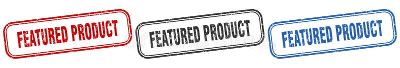 Featured Product Banner Template. Featured Product Ribbon Label. Stock ...