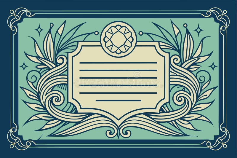 Features a Beautifully Designed Decorative Border Suitable for ...