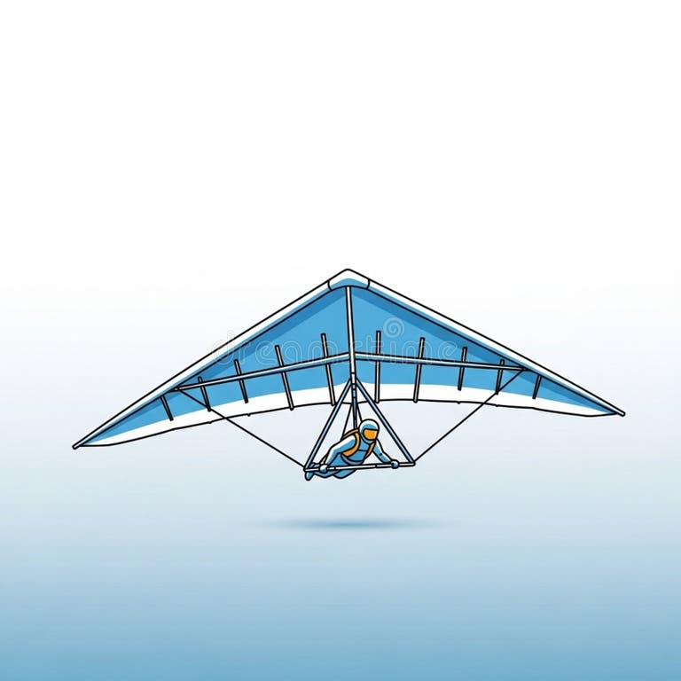 Blue Triangular Fabric Wing Structure Stock Illustrations – 4 Blue ...