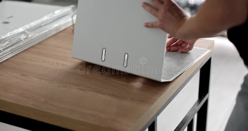 Features of the Design and Assembly of Folder A4 Registrar Stock ...