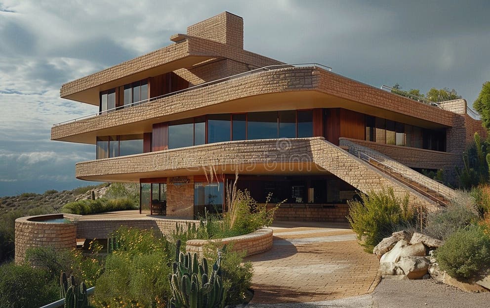 Features and Layout -Generative Ai Stock Photo - Image of sandstone ...