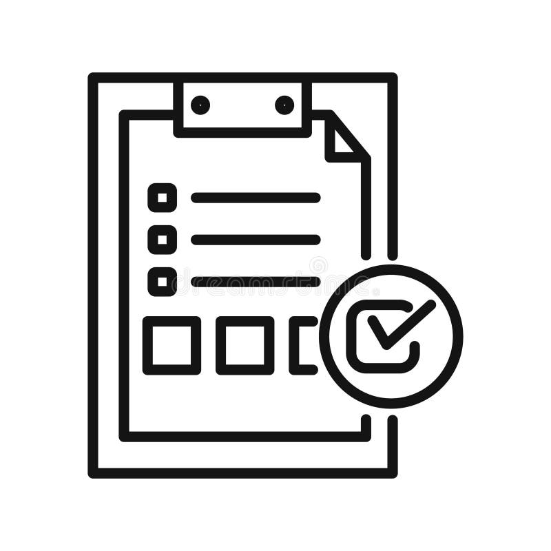 Features List Icon Color Illustration Design Stock Vector ...