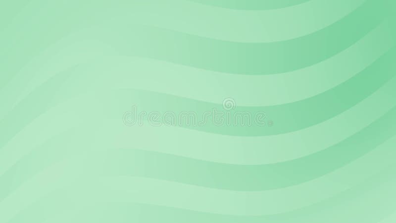 It Features Mint Green Wavy Horizontal Lines Forming a Gradient ...