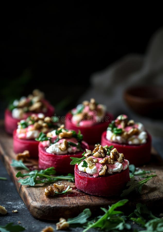 Featuring Beetroot and Black Beans and Topped with Goat Cheese and ...