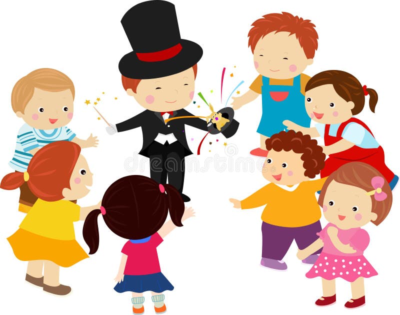 Magic tricks collection stock vector. Illustration of playing - 25936286