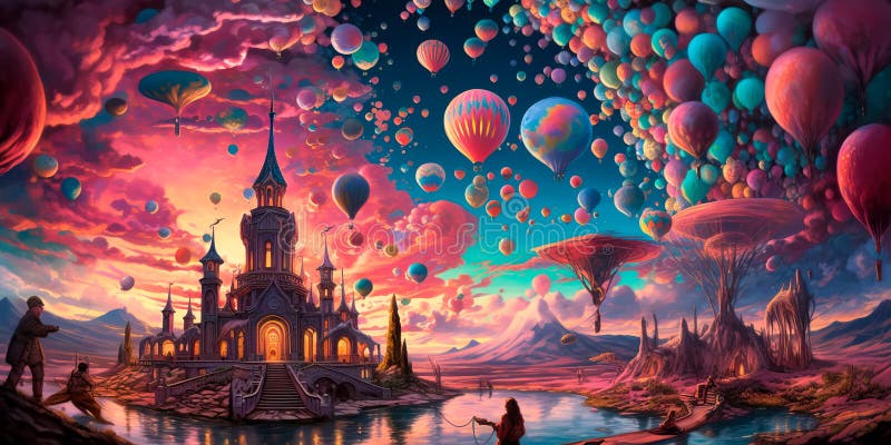 Fantastical Artwork Stock Illustrations – 1,038 Fantastical Artwork ...