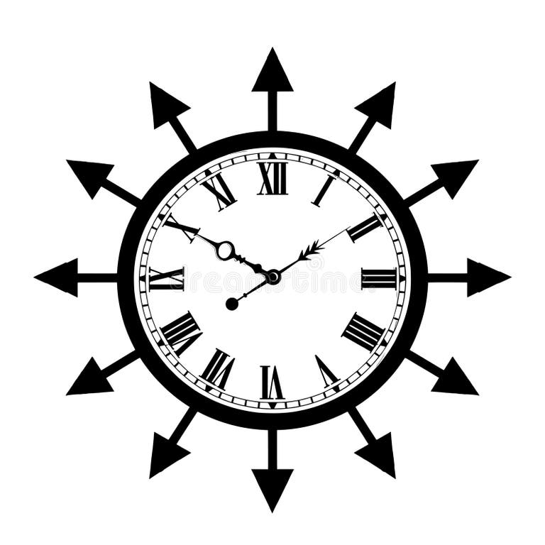 Clock Time Arrows Stock Illustrations – 4,695 Clock Time Arrows Stock ...