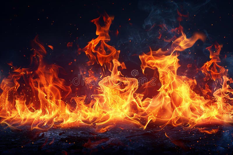 Fire Flames Seamless Pattern Stock Illustrations – 1,502 Fire Flames ...