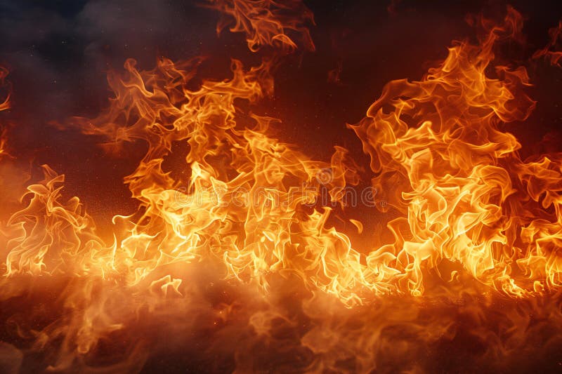 Featuring a Fire, Flames Texture, High Resolution, Ultra Detailed ...