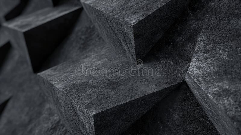 Featuring a Futuristic High Tech Background with Triangle Blocks and 3D ...