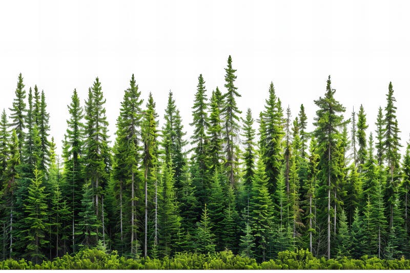 Large Forest Fire, AI-generatet Stock Illustration - Illustration of ...