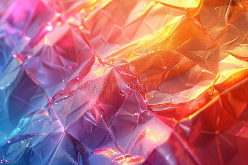 Featuring a Rainbow Seamless Holographic Wallpaper in Different Colors ...