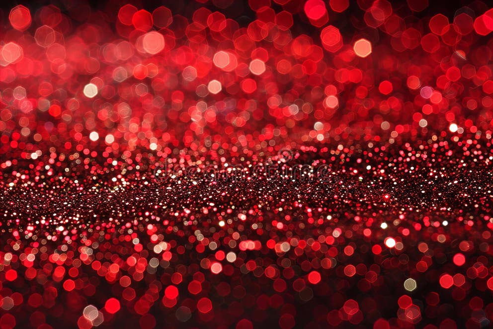Featuring a Red Glitter Background, Shiny and Sparkling Texture, Red ...