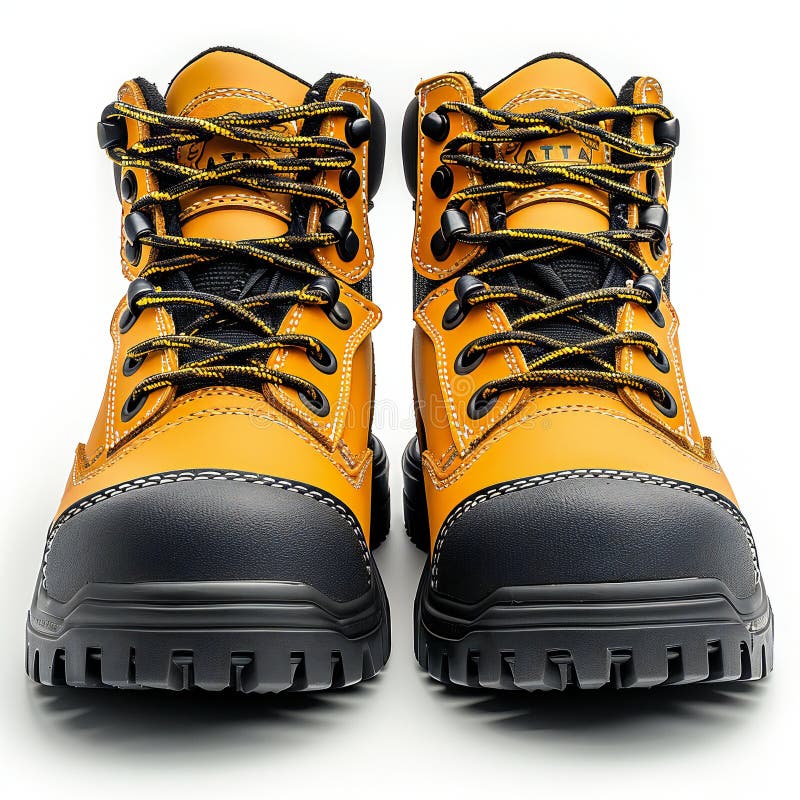 Featuring a Safety Shoes Design , Isolated on White Background , High ...