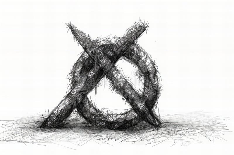 Featuring a Simple Drawing of an Anarchist Symbol, Drawn , High Quality ...