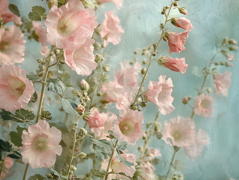 Featuring Soft Pastel Flowers and Elegant Typography for a Calm ...