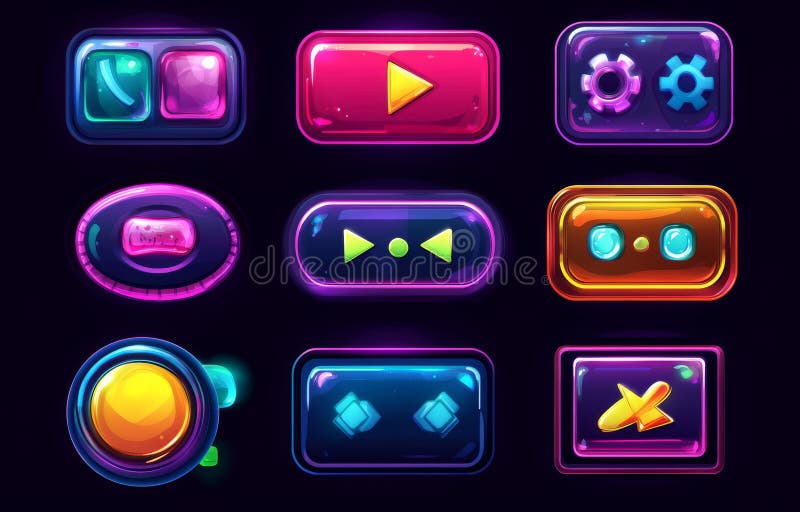 Featuring a Sweet-themed Mobile GUI, the Game Interface Includes Glossy ...