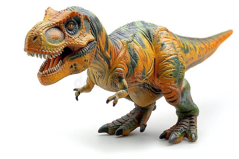 Featuring a T Rex Toy is Shown with All Four Out, High Quality, High ...