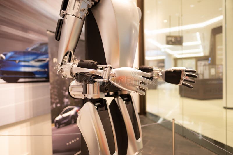 Featuring Tesla Bot Optimus, Humanoid Robot Prototype by Tesla, Inc ...