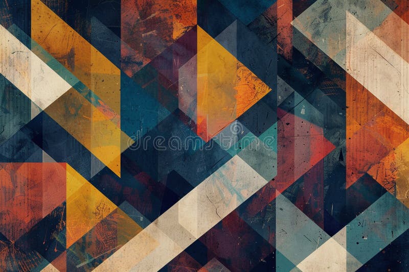 Featuring Textured Wallpaper Pattern Geometry Art Style, the Abstract ...