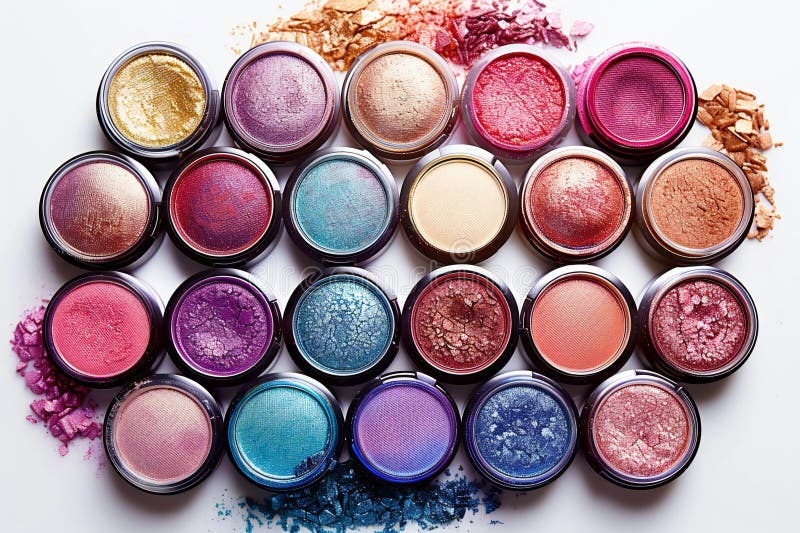 Featuring a Various Makeup Products with Different Colors, High Quality ...