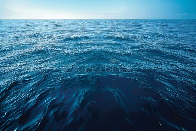 Featuring a Water, Sea Surface, Dark Blue Water Texture, Calm, Wide ...