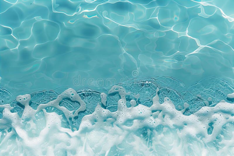 Featuring a Water Waves in Pool Underwater Reflection for Summer Theme ...