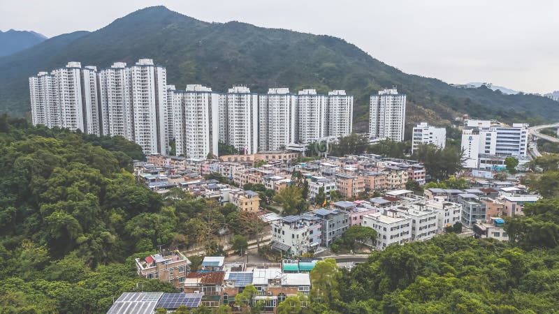 Feb 24 2024 Landscape of Tai Shui Hang, Ma on Shan Editorial Stock ...