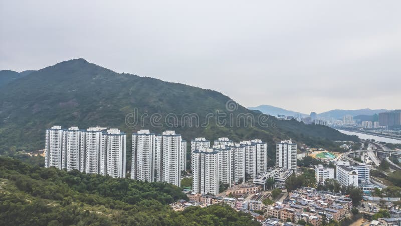Feb 24 2024 Landscape of Tai Shui Hang, Ma on Shan Editorial ...