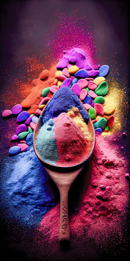 Feb-March Celebration of the Arrival of Spring at the Holi Festival of ...